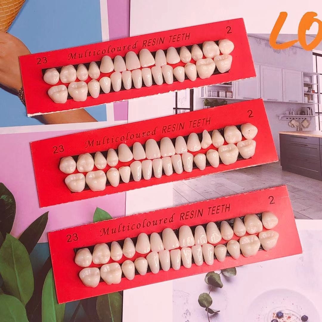 3set Realistic Resin Teeth. Human Tooth Set. Halloween Projects ...