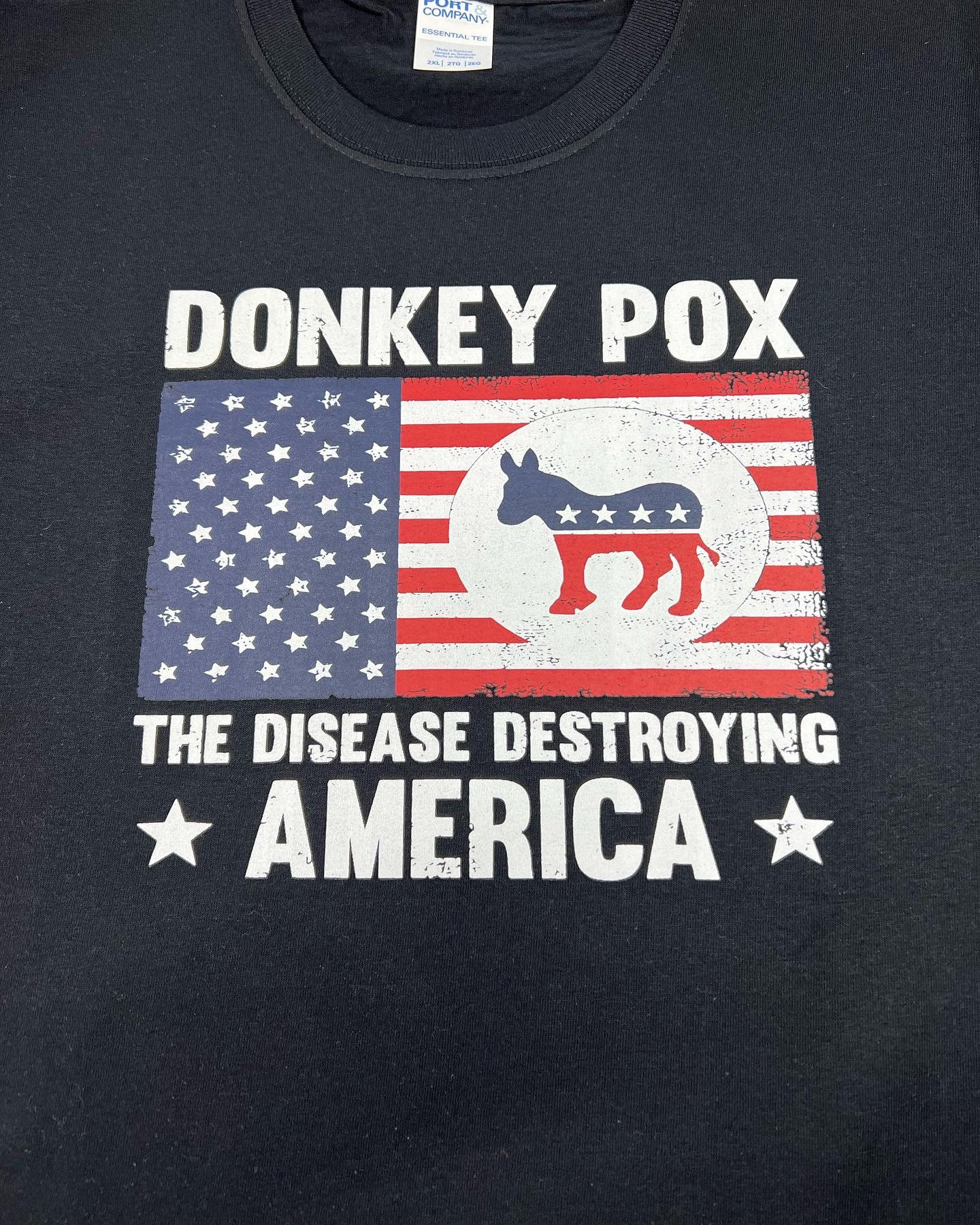 Donkey Pox the Disease Destroying America Heat Press Transfer Screen ...