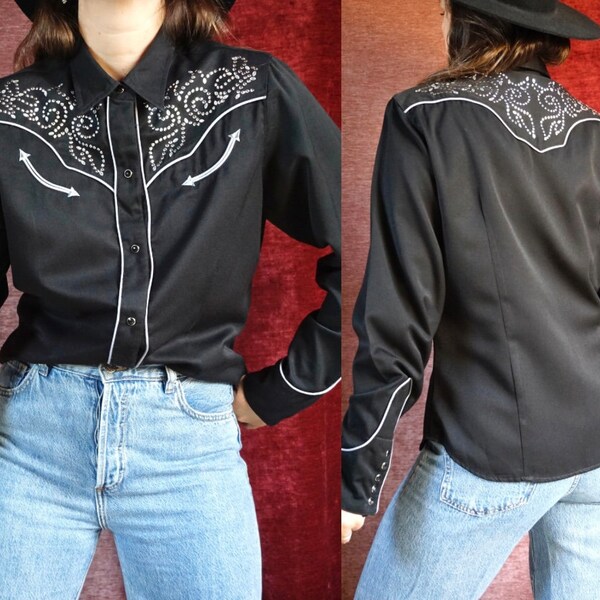 Western Style Blouse - Etsy