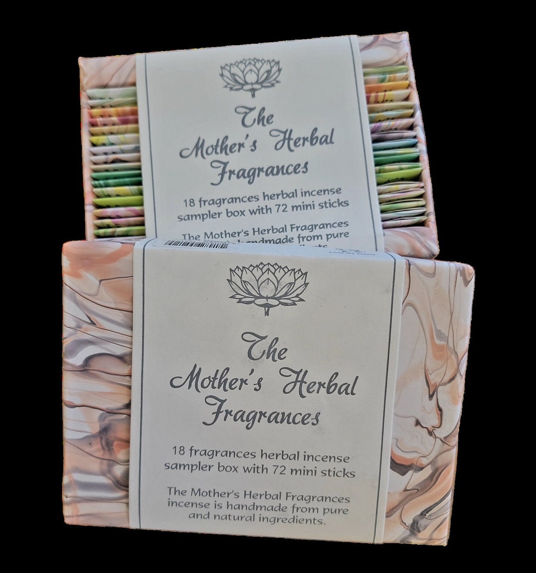 Mother's Herbal Fragrances - 18 Frg. Mini Sampler Incense Sticks - Etsy