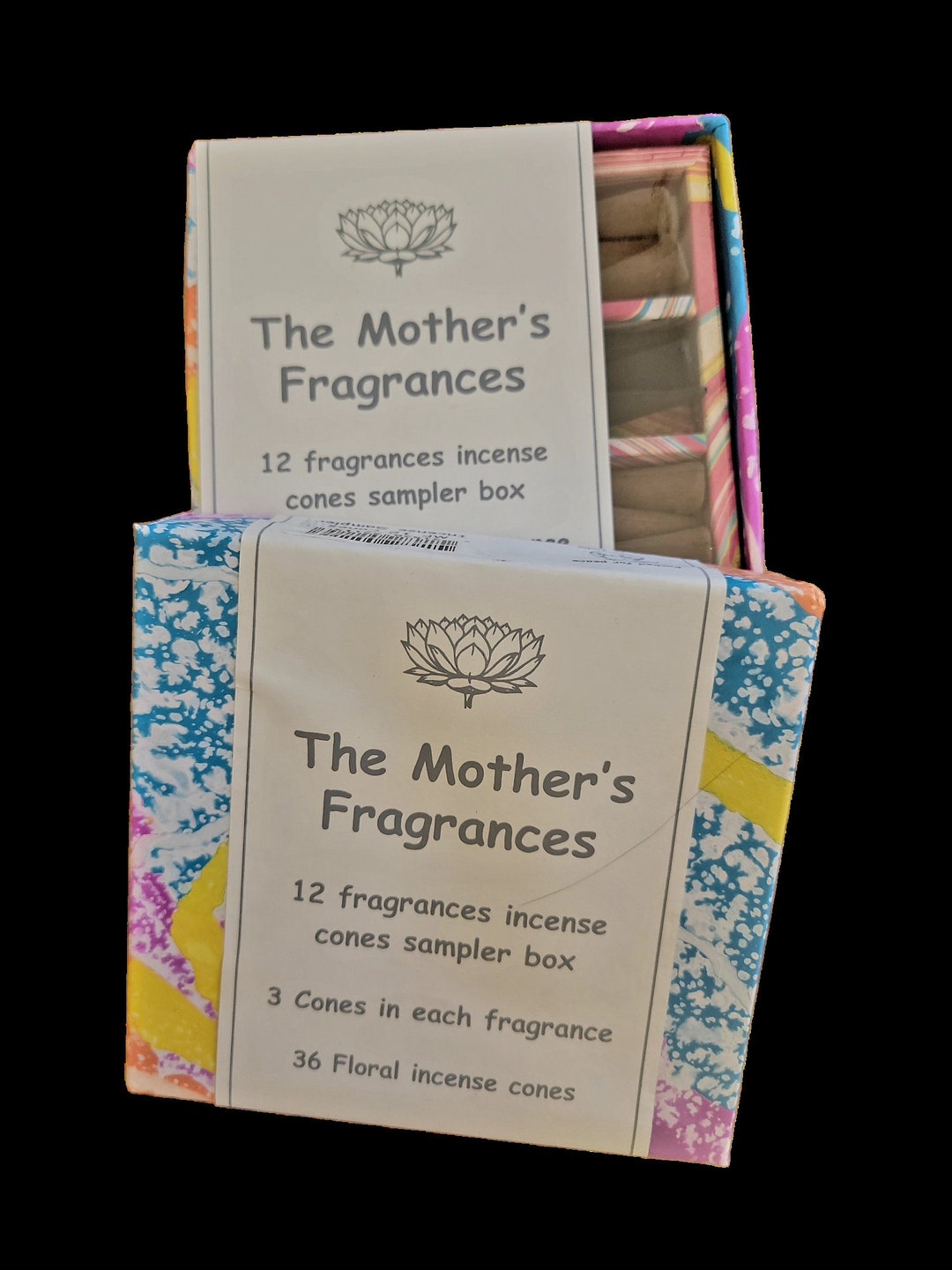 12 Fragrance Incense Cone Sampler - Mother's Fragrances - Etsy