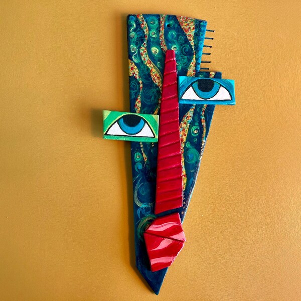 Mask Wall Art - Etsy