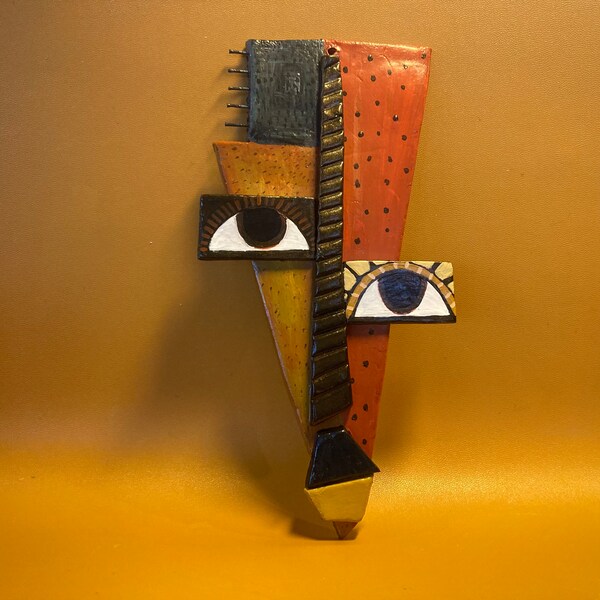 Abstract Face Mask - Etsy