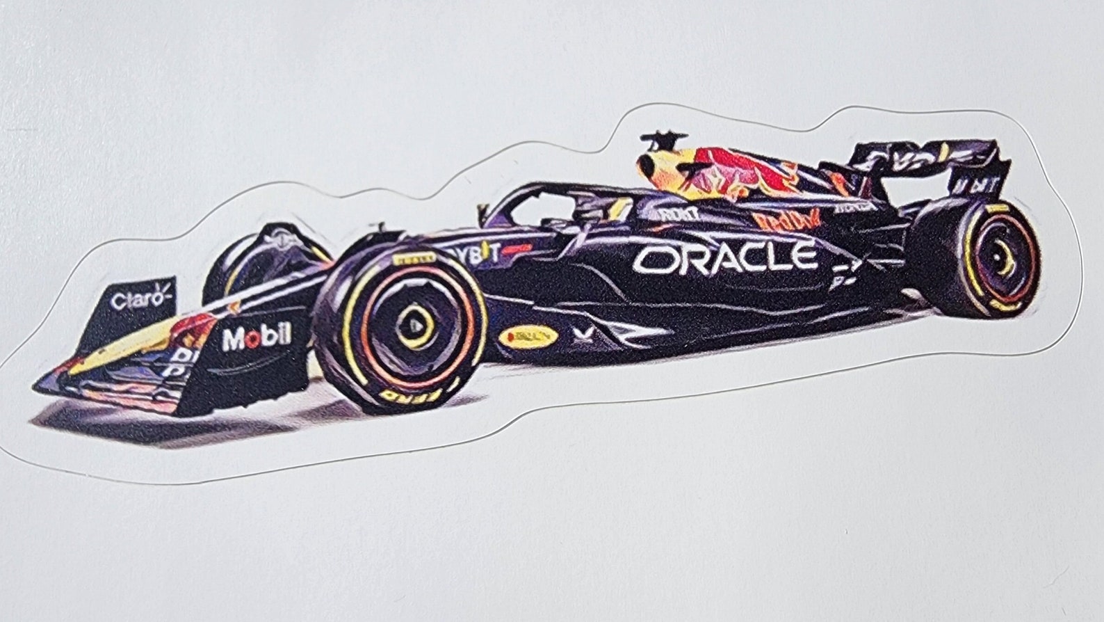 RB19 Redbull Racing Formula 1 Car Sticker Art Kiss-cut Vinyl Decals ...