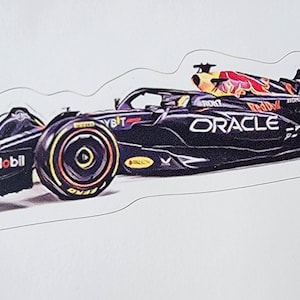 RB19 Redbull Racing Formula 1 Car Sticker Art Kiss-cut Vinyl Decals ...