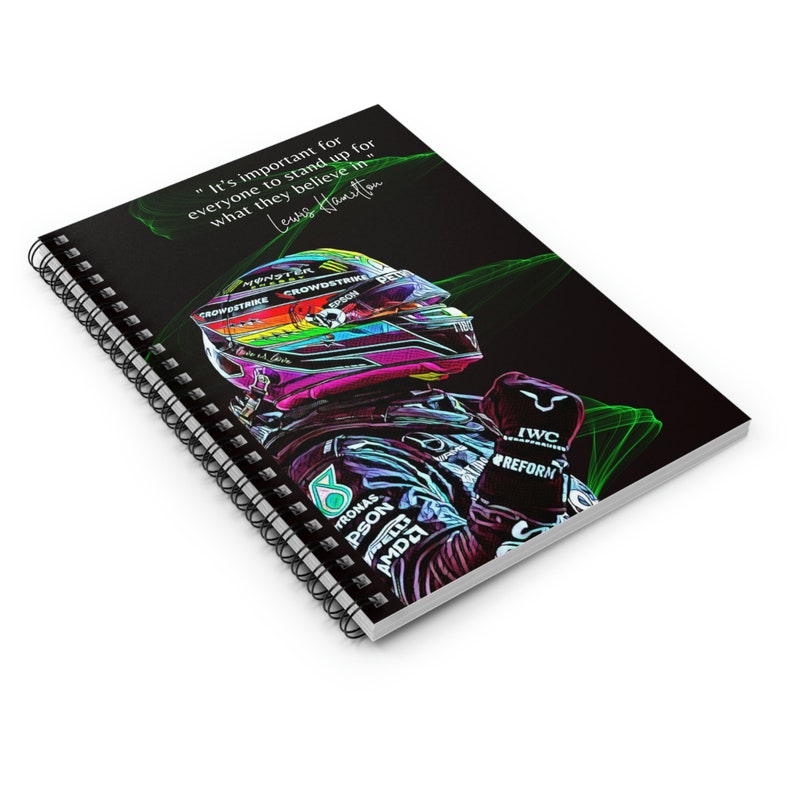 Lewis Hamilton Inspirational Quotes Journal Mercedes Formula 1 F1 Ships ...