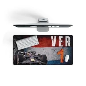 Max Verstappen Formula 1 Gaming Desk Mats | Mouse Pad | Gift | F1 - Etsy
