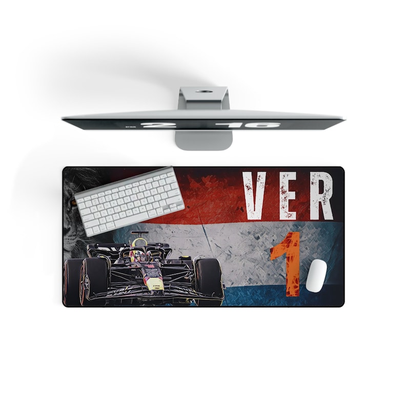 Max Verstappen Formula 1 Gaming Desk Mats | Mouse Pad | Gift | F1 - Etsy
