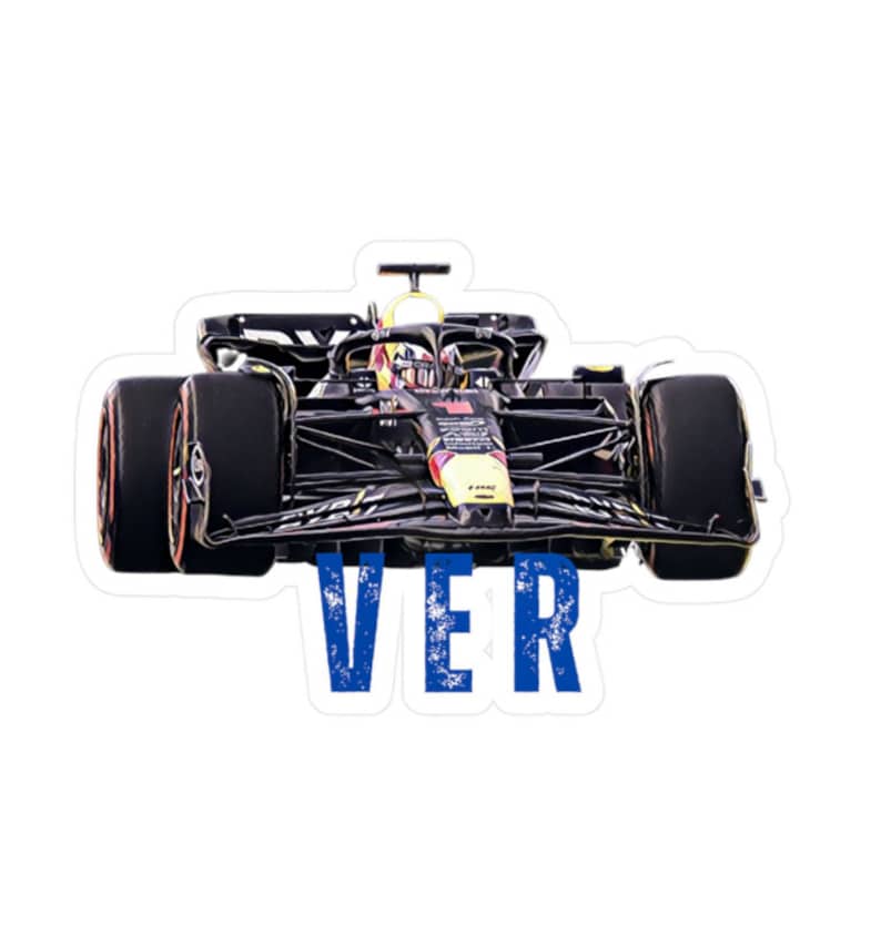 Max Verstappen Red Bull RB19 Formula 1 Sticker F1 Gift Kiss-cut Vinyl ...