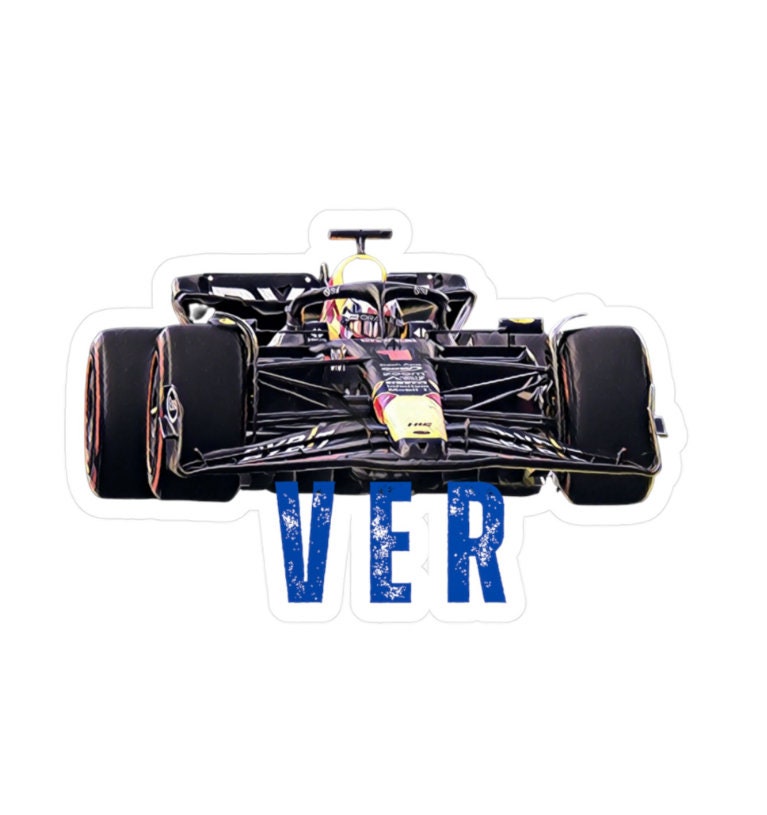Max Verstappen Red Bull RB19 Formula 1 Sticker F1 Gift Kiss-cut Vinyl ...