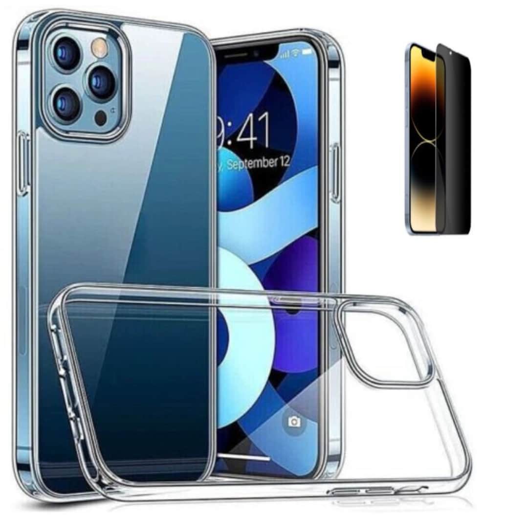 Tempered Film With Privacy Screen Mobile Phone Case for iPhone 11 Pro ...