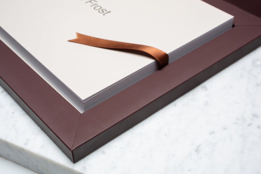 Luxury Wedding Album Hand Made Leather Photo Album 8x12in - Etsy