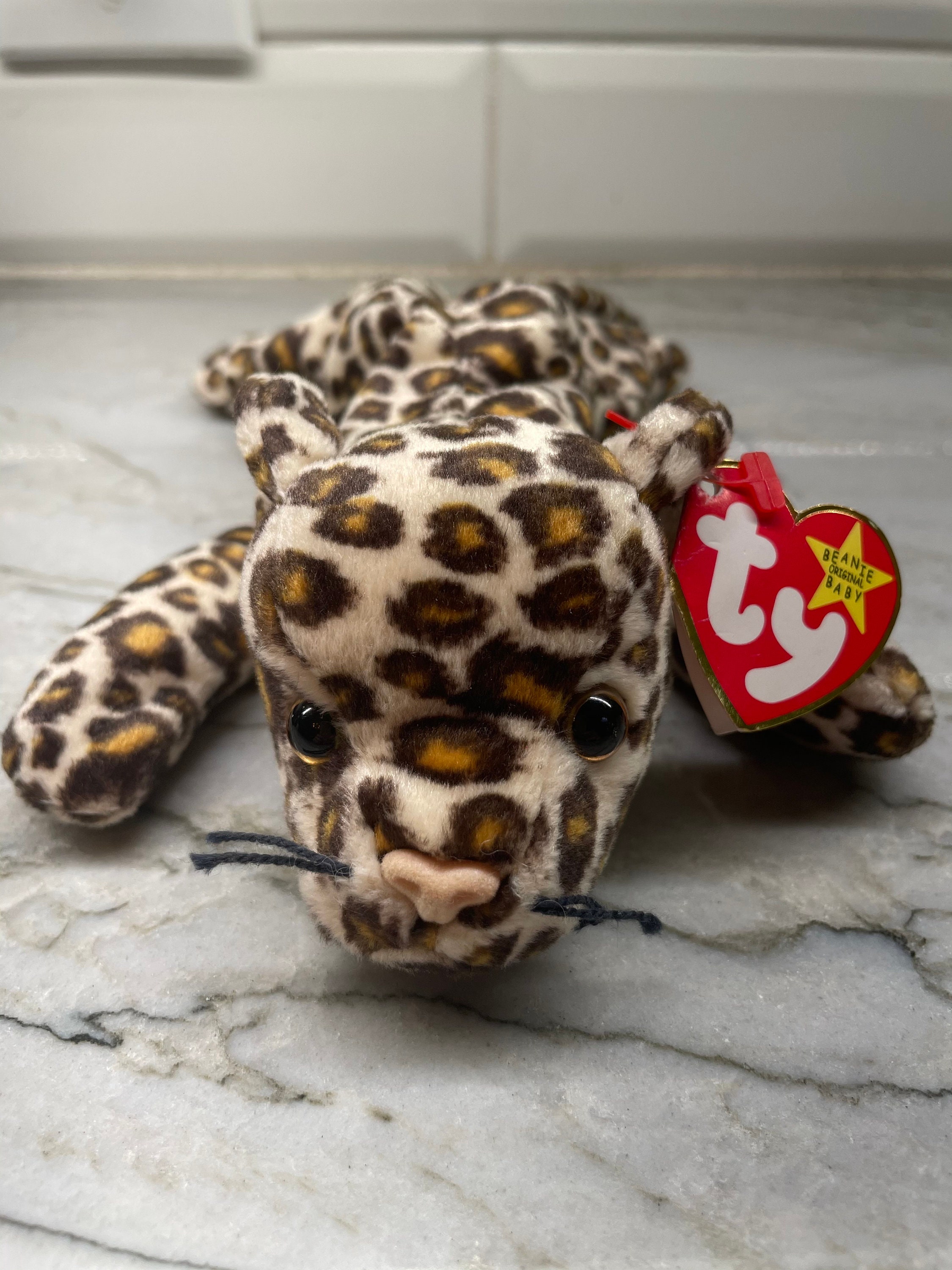 Leopard Beanie Baby Freckles 1996 Rare Errors - Etsy