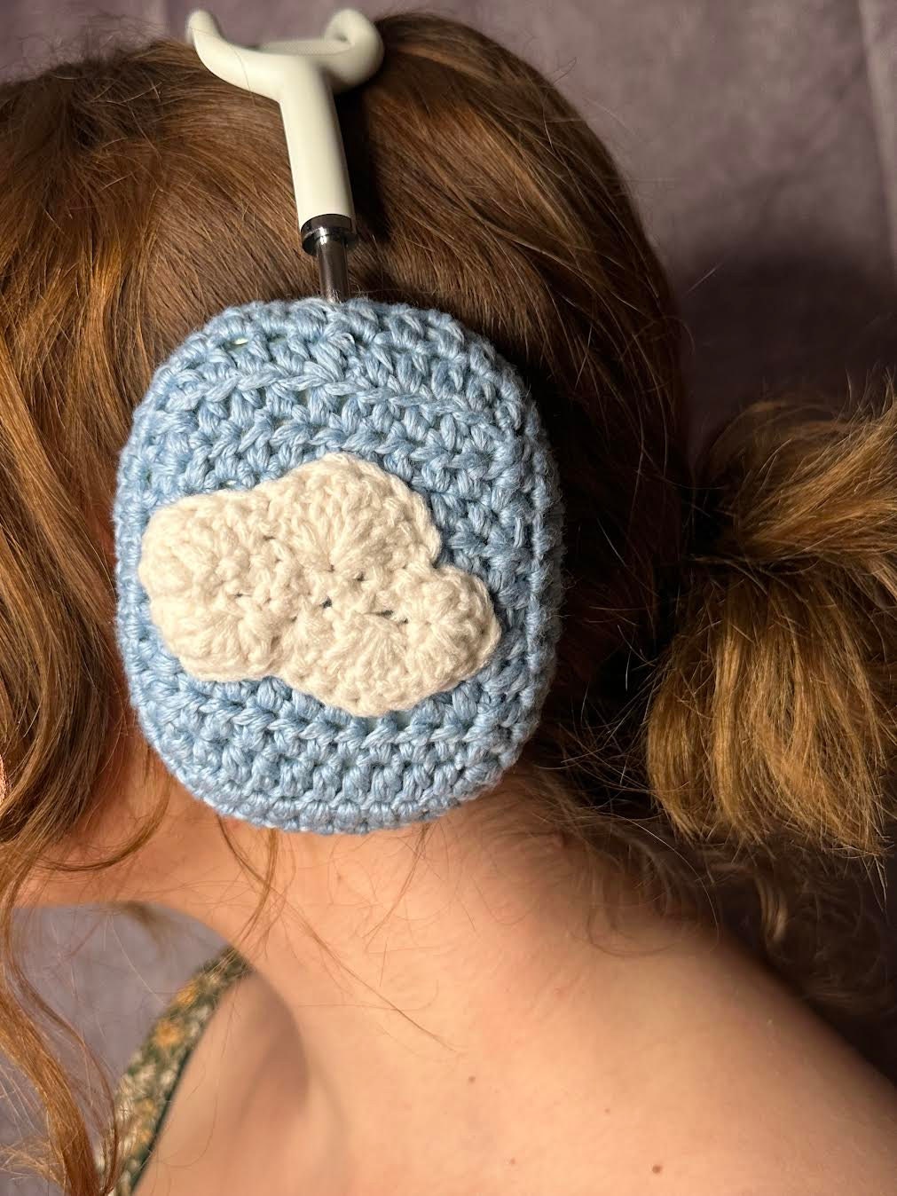 Airpods Max Clouds Moon Crochet Headphone Covers - Etsy