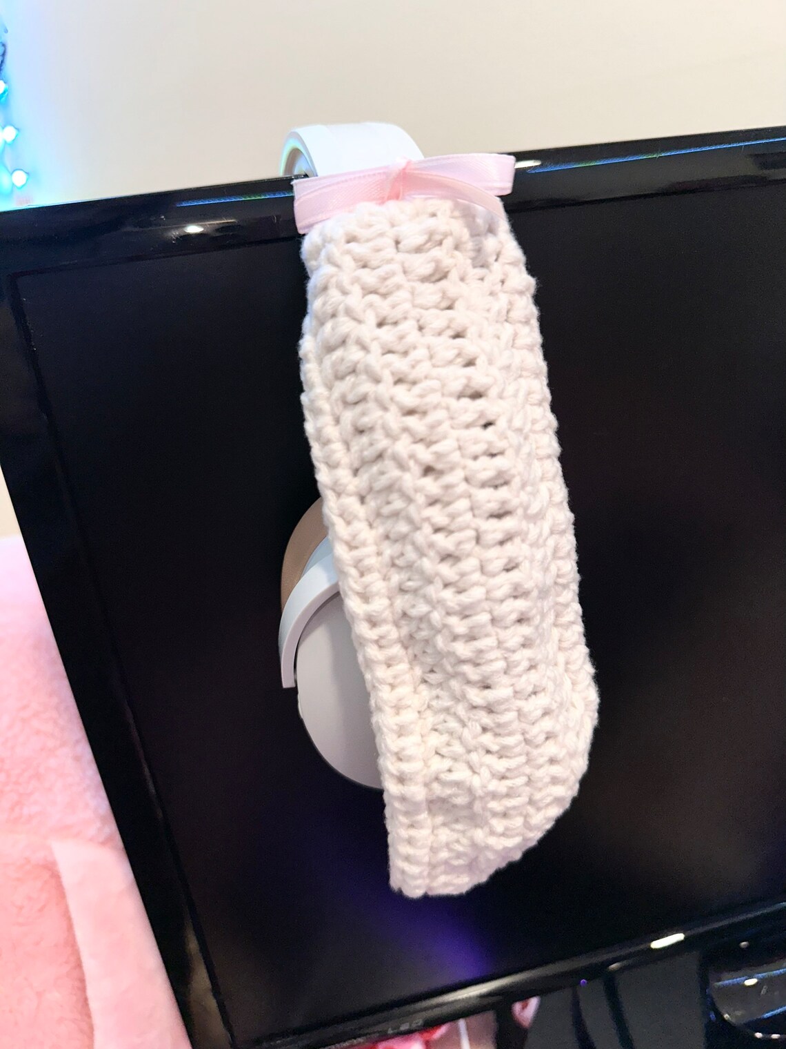 Crochet Bunny Ears Headphone Accessory - Etsy