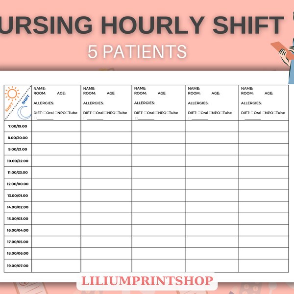 Night Shift Planner - Etsy