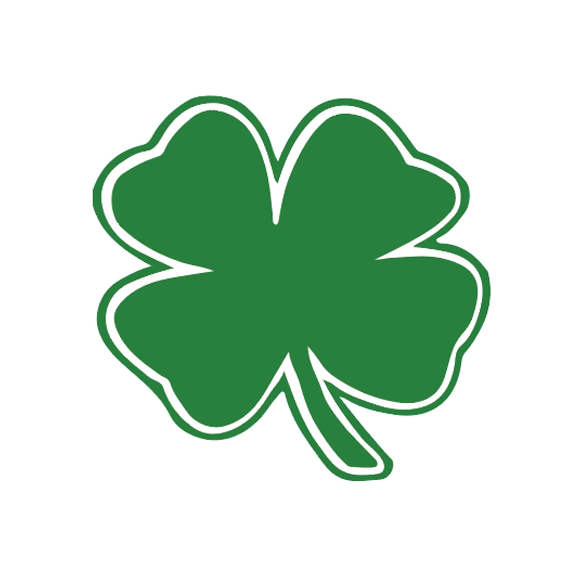 Four Leaf Clover in .svg Format - Etsy