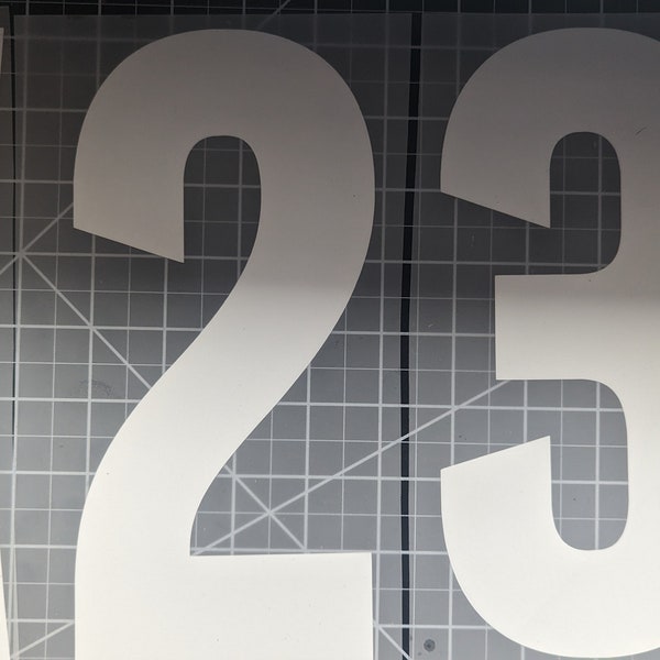 Iron on Numbers - Etsy