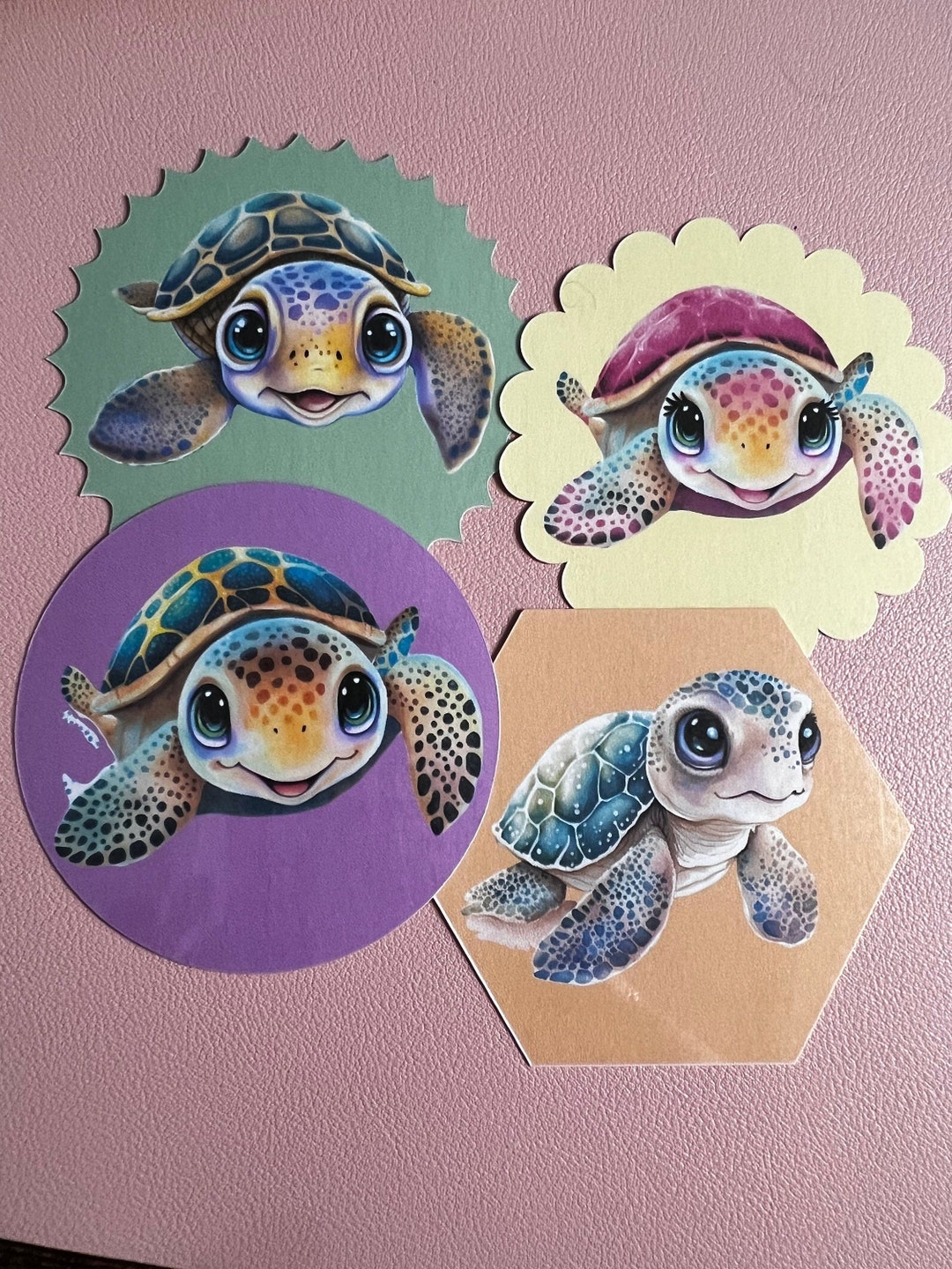 Baby Sea Turtles Sticker Pack - Etsy