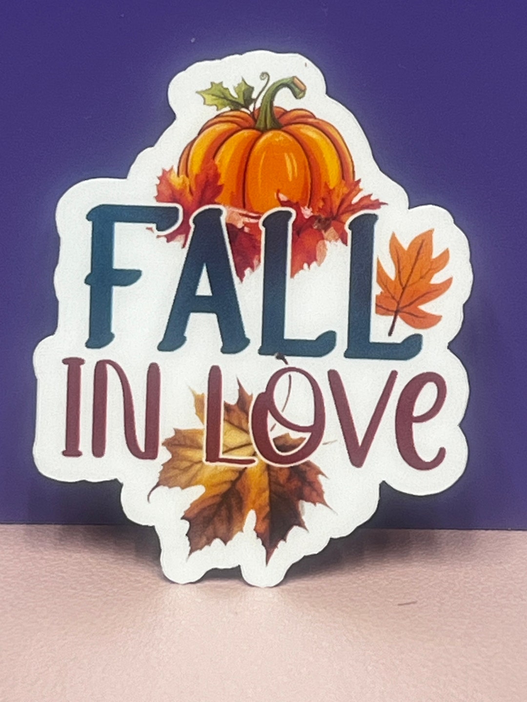 Fall in Love. Sticker, Magnet, or Car Decal - Etsy