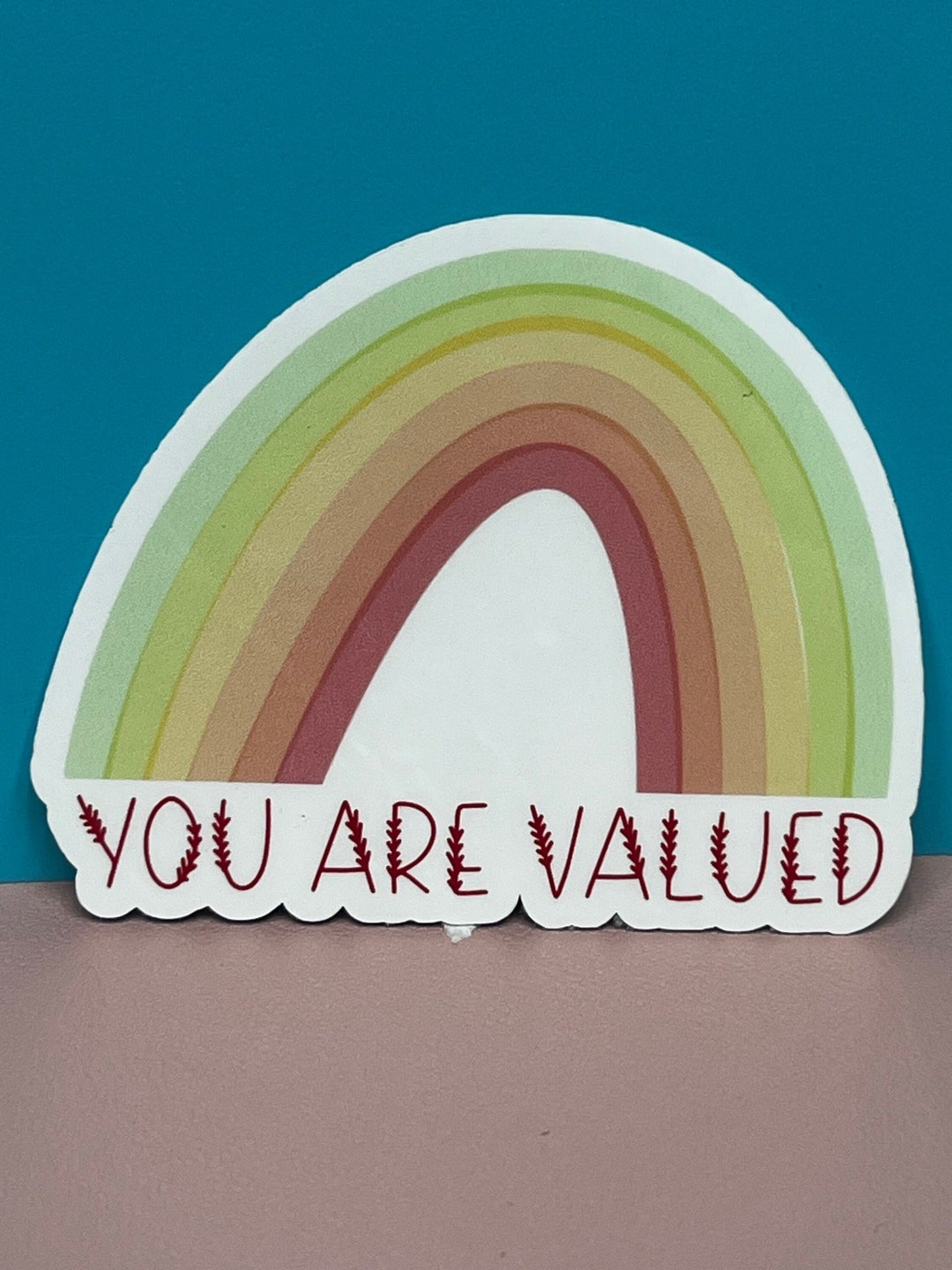 You Are Valued Sticker. - Etsy