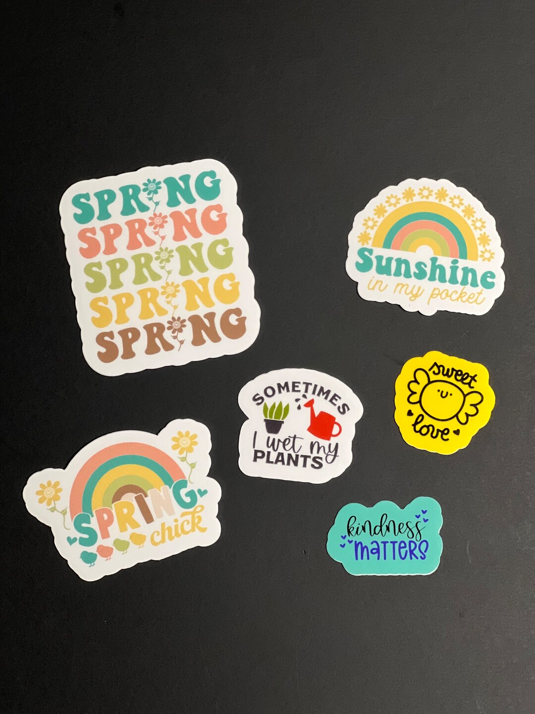 Springtime Themed Stickers - Etsy