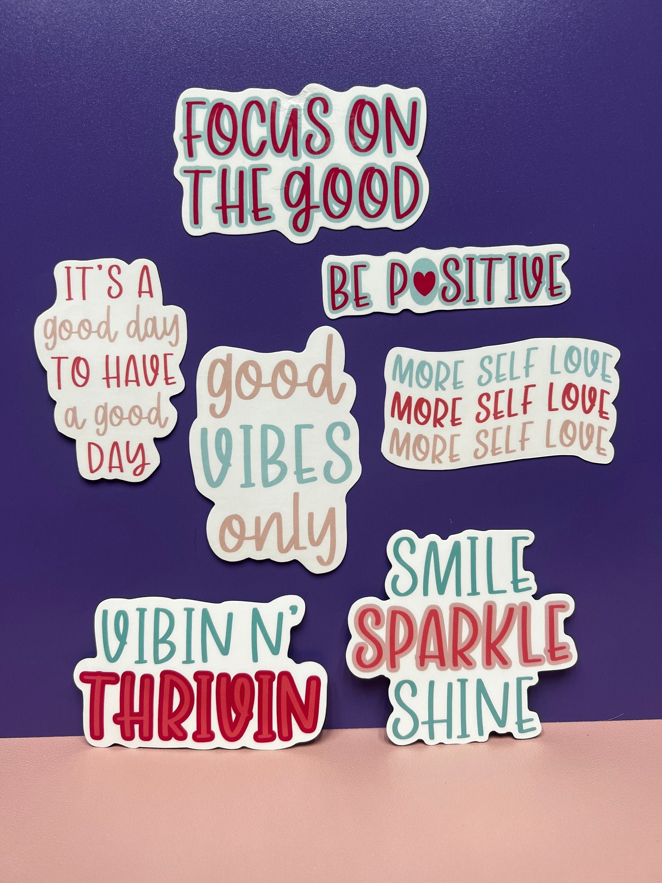 Good Vibes Sticker Pack. - Etsy
