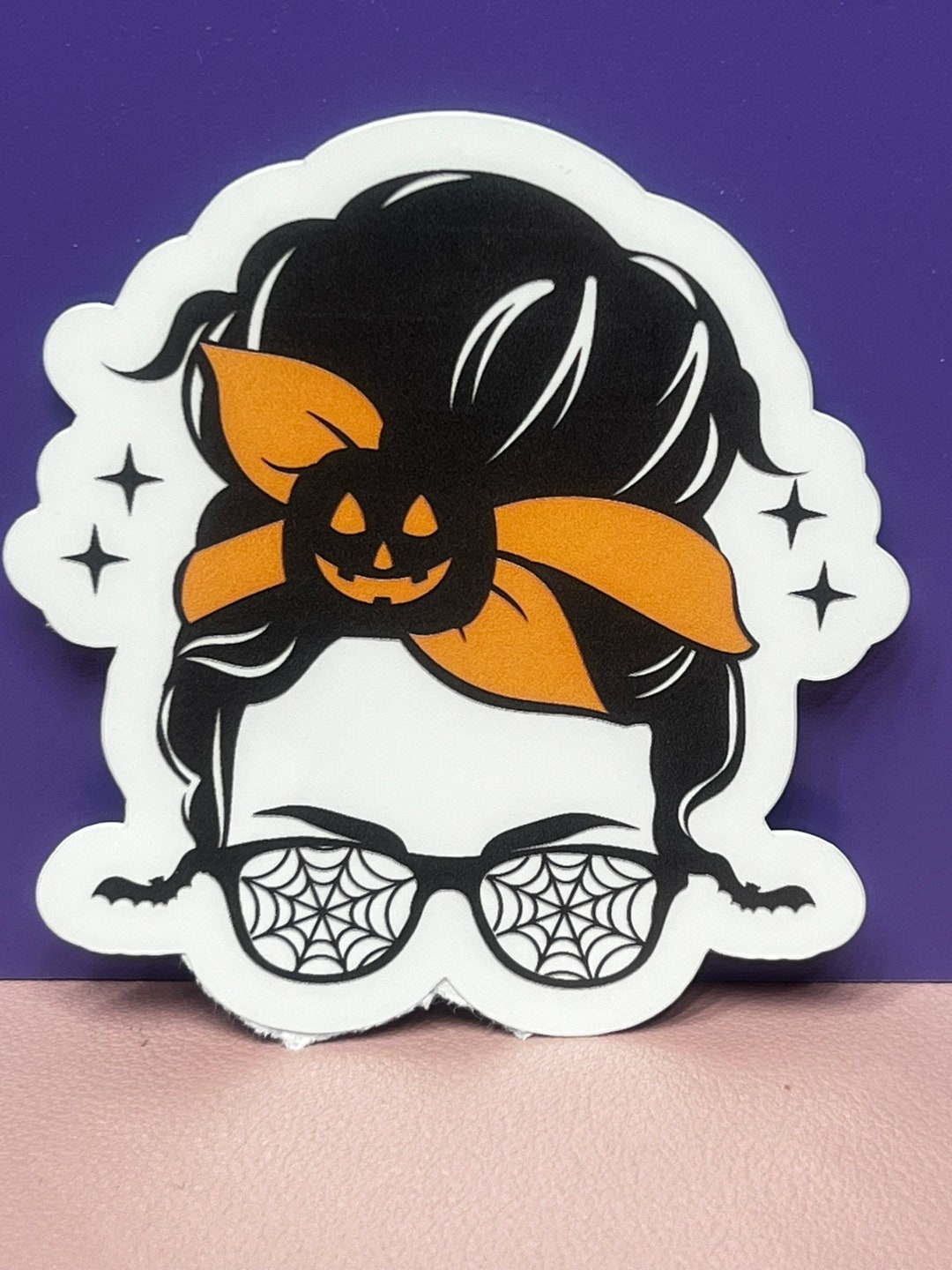 Halloween Mom - Slay the Day. Sticker, Magnet, or Car Decal - Etsy