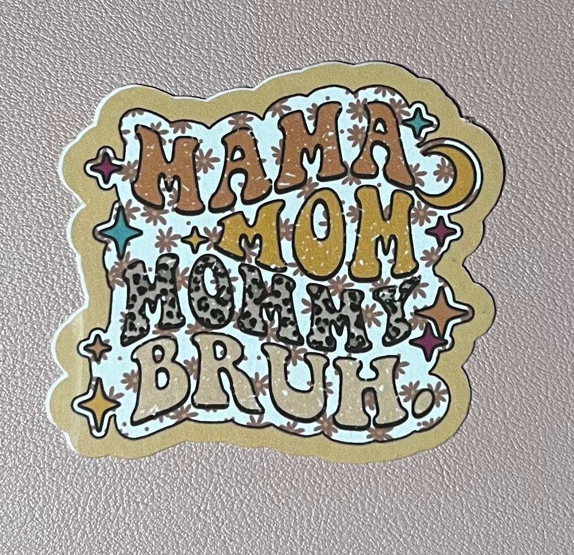 Mom Themed Sticker Pack - Etsy
