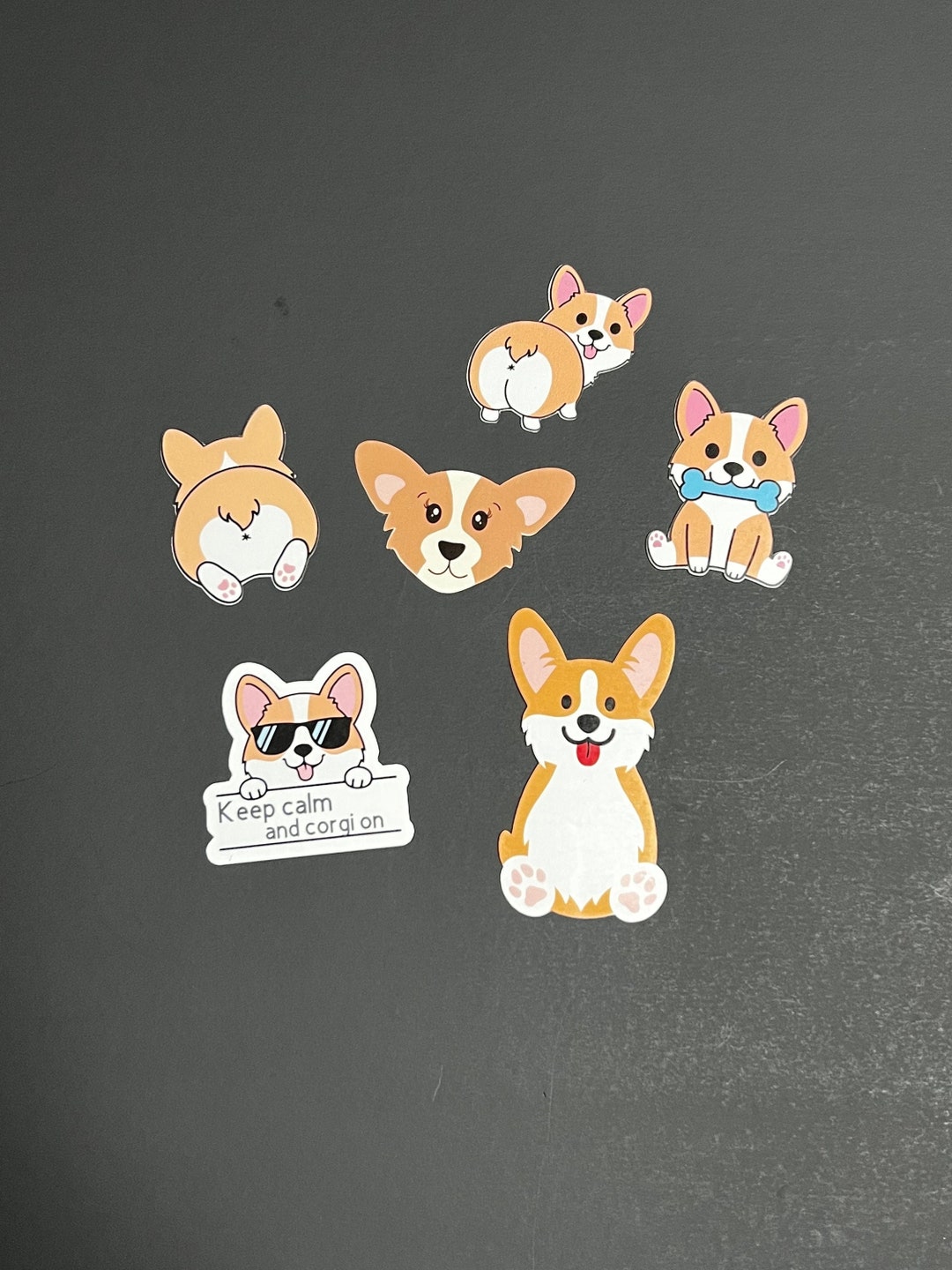 Cute Corgi Stickers. for Kids and Corgi Fanatics. - Etsy