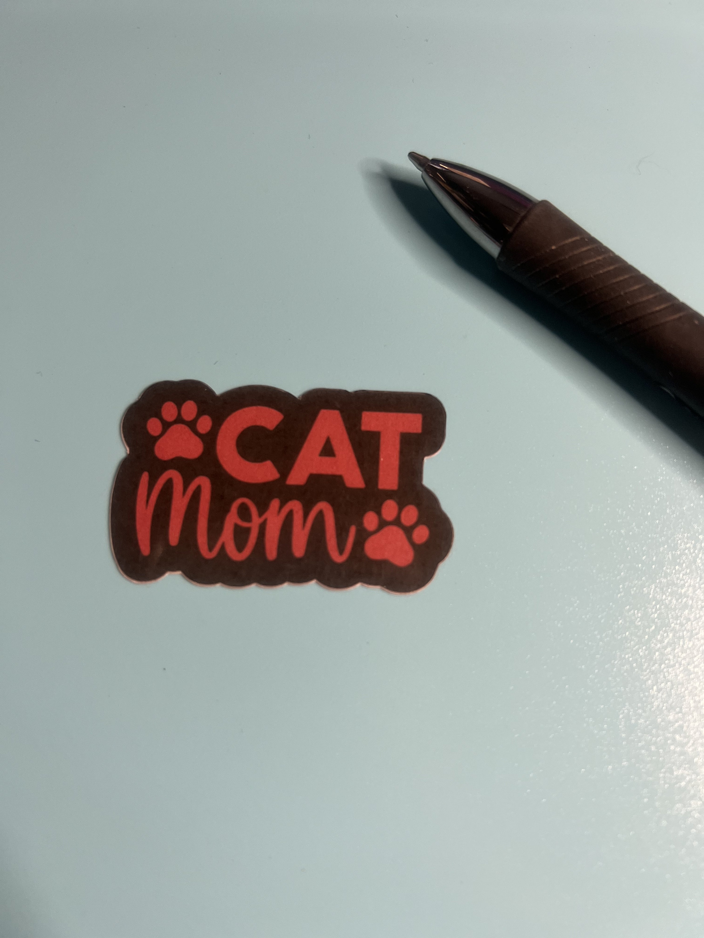 Cat Mom Stickers. Gifts for Cat Lady and Cat Lovers Alike. - Etsy