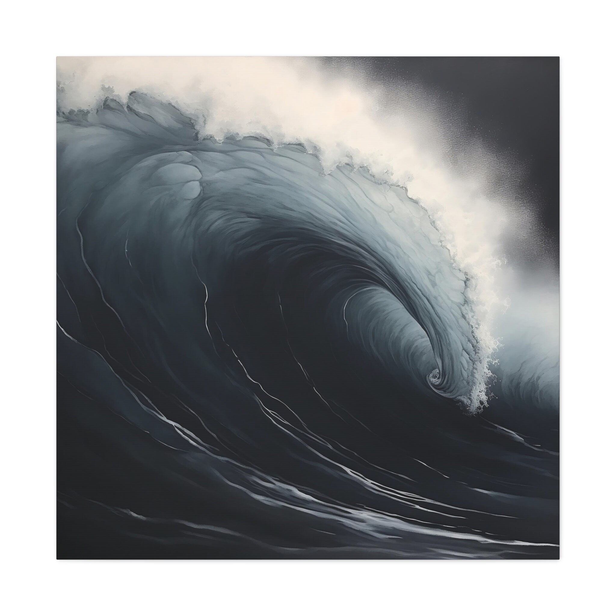 Ocean Wave Abstract Wall Art Ocean Wave Ocean Wave Art - Etsy