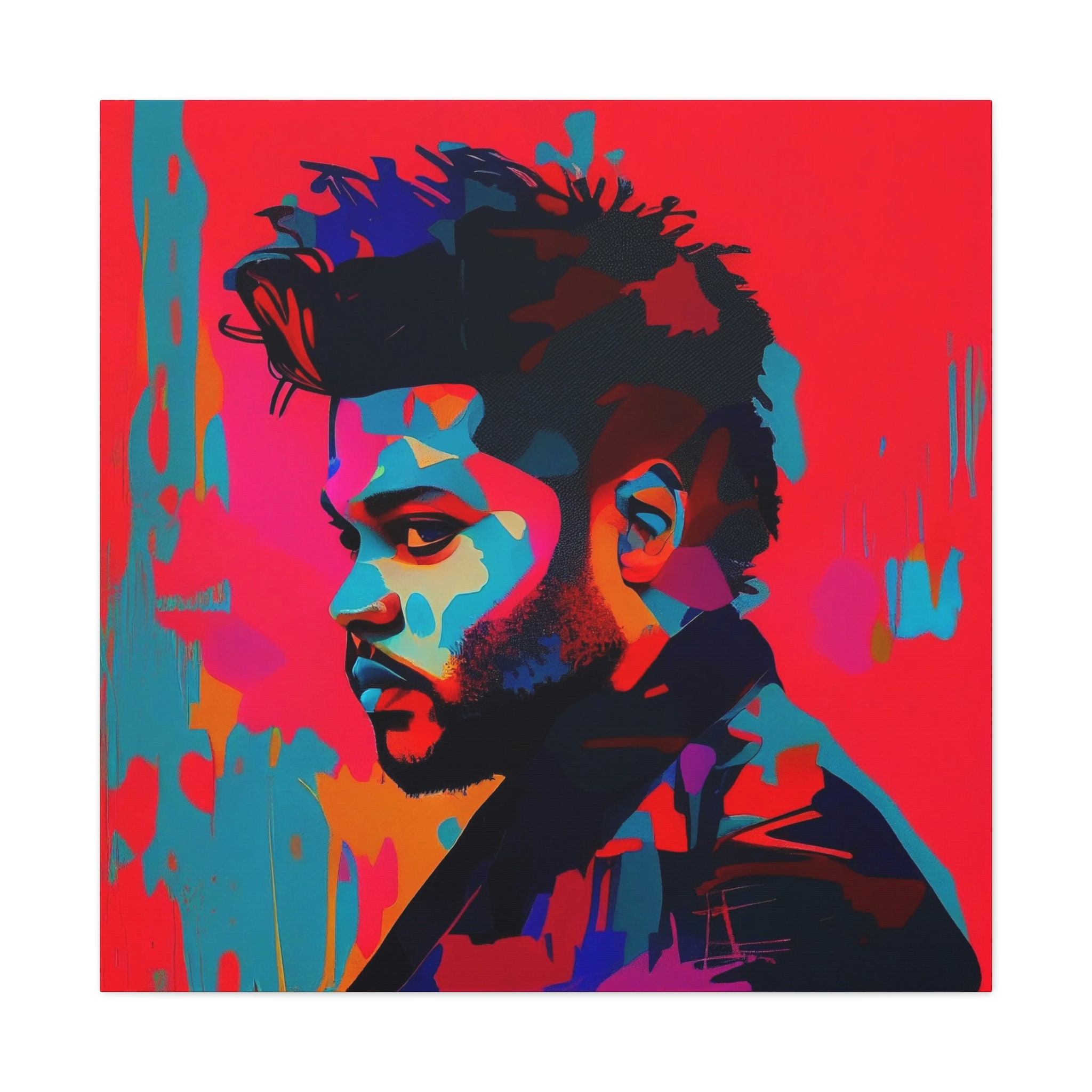 The Weeknd Painting