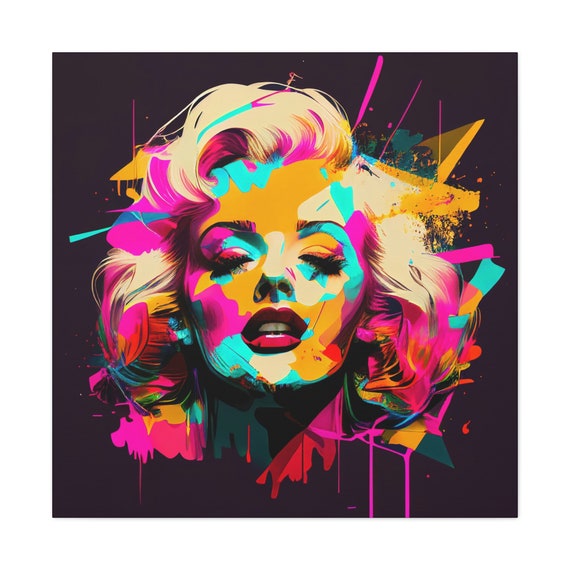 Marilyn Monroe Abstract Art
