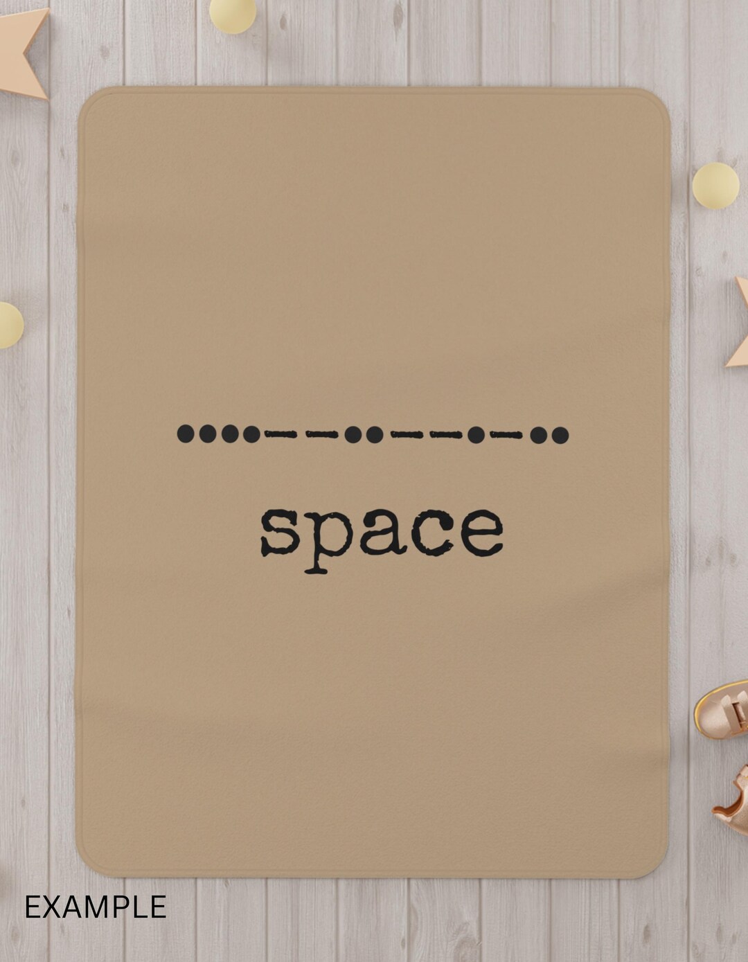 Space Morse Code Kids Design for Nursery, Playroom, Toys, Stuffed ...