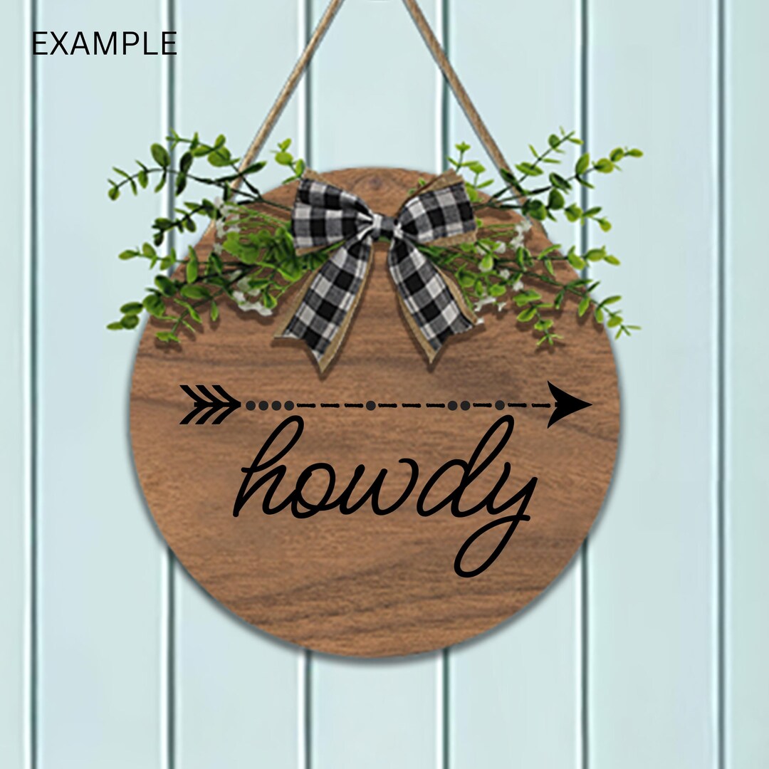 Howdy Western Morse Code Design for Home Decor, Apparel, Stationary ...