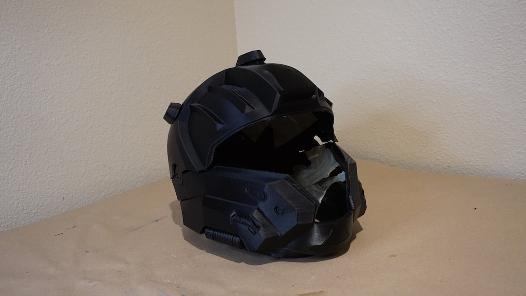 Halo CQB Helmet Raw 3D Kit DIY/ Painted Prop - Etsy