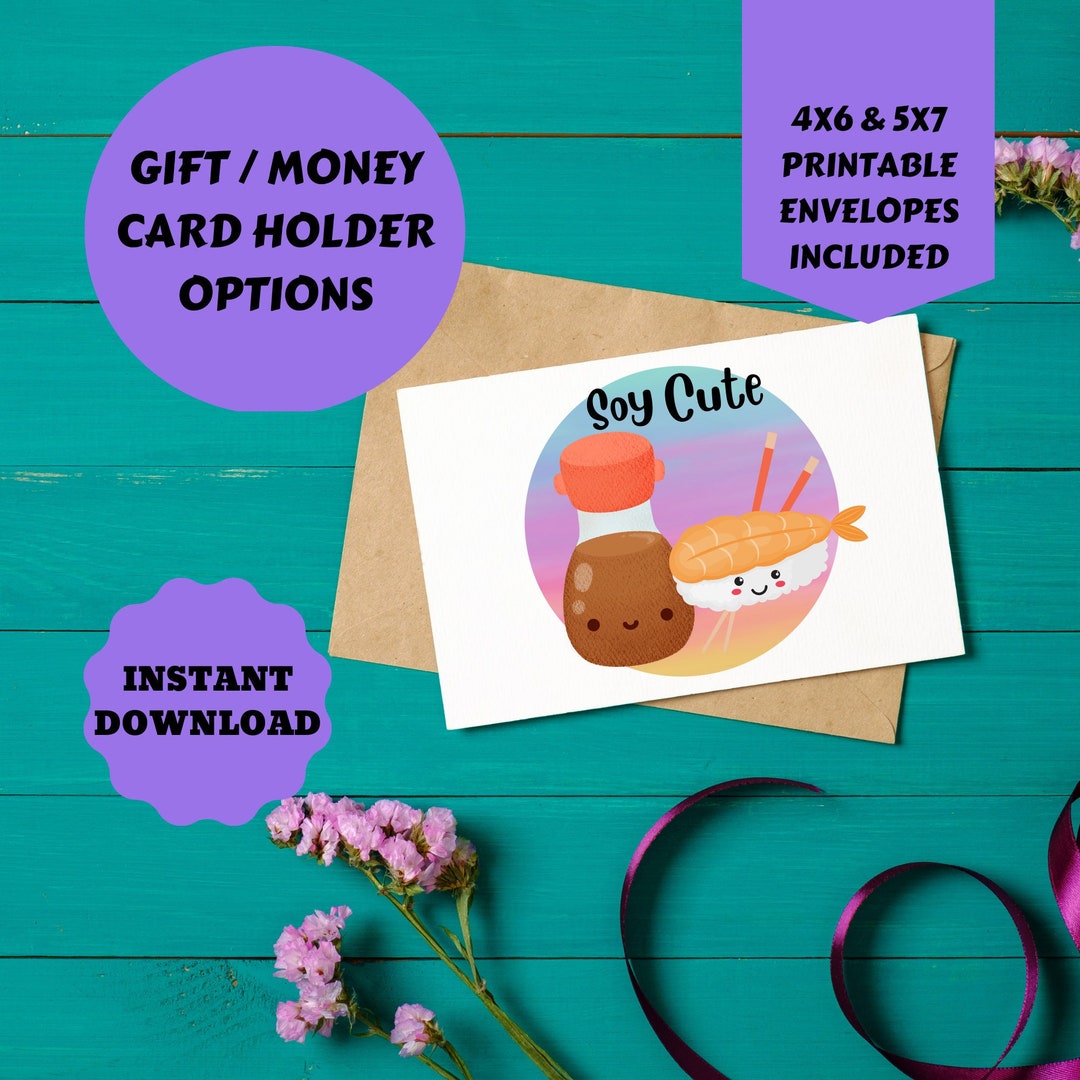 Just Because Downloadable Card Funny Cards Cute Greeting Card Diy Card ...