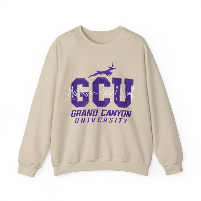 GCU Grand Canyon University Crewneck Sweatshirt College Student Gift ...