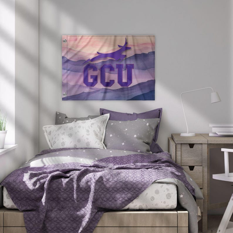GCU Grand Canyon University Dorm Decor Double Sided Flag College Dorm ...