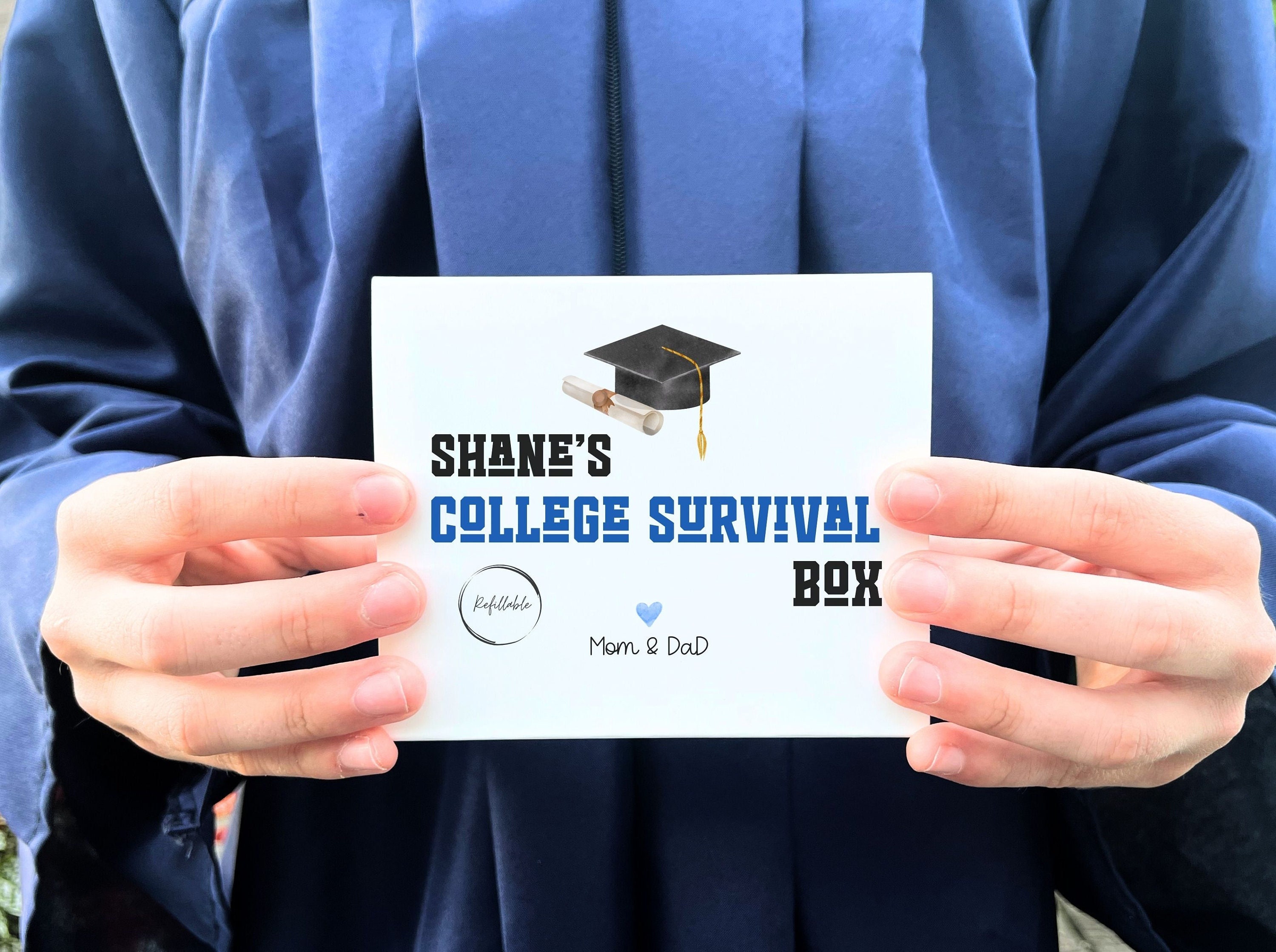 College Survival Gift Card College Bound Care Package High School ...