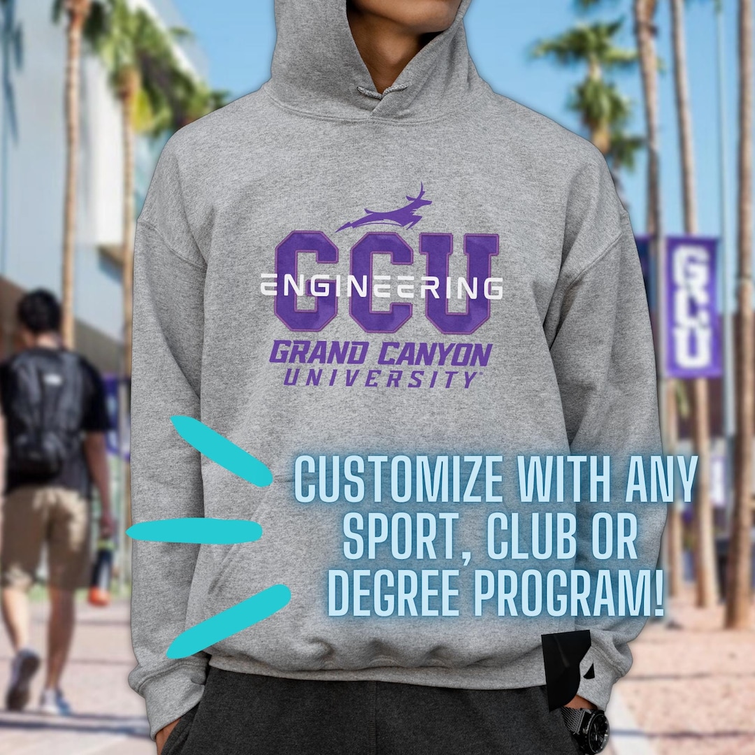 GCU Grand Canyon University Custom Program Hoodie Sweatshirt Nursing ...