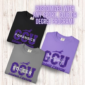 GCU Grand Canyon University Custom Degree Program Tshirt Nursing ...