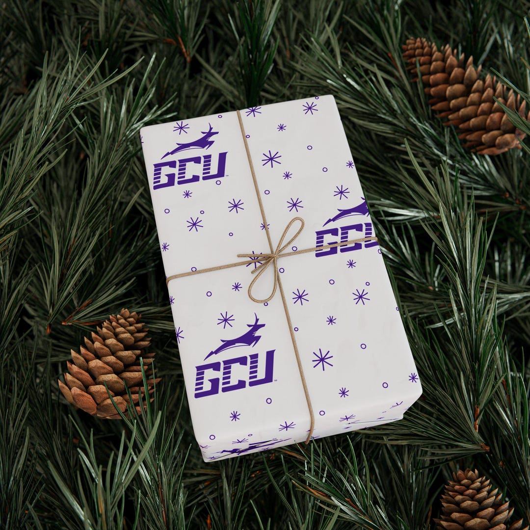 Custom Wrapping Paper GCU Logo Licensed Approved Grand Canyon ...