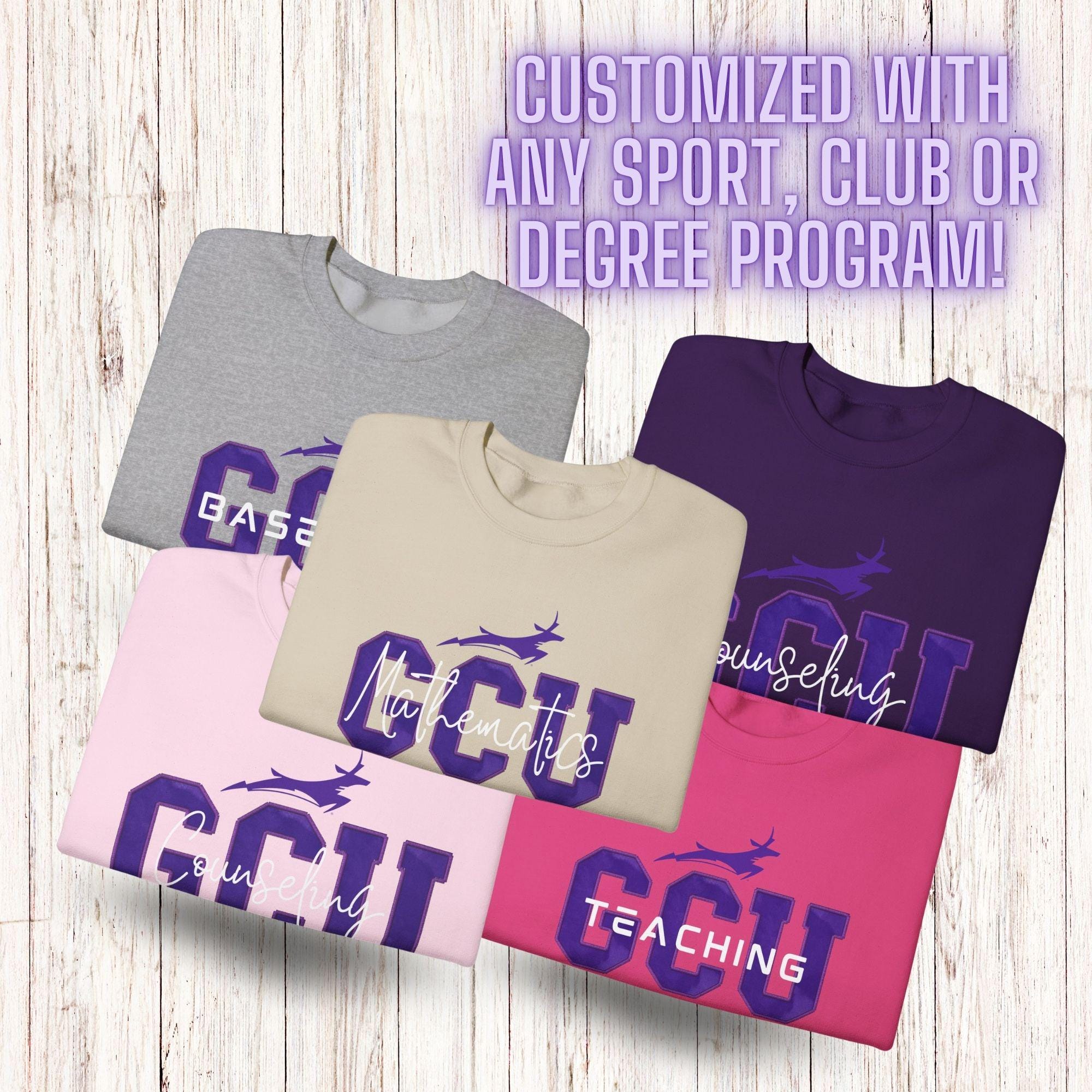 GCU Grand Canyon University Crewneck Sweatshirt College Student Gift ...