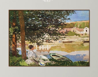 Claude Monet Printable Art the Valley of the Nervia, Monet Wall Art ...