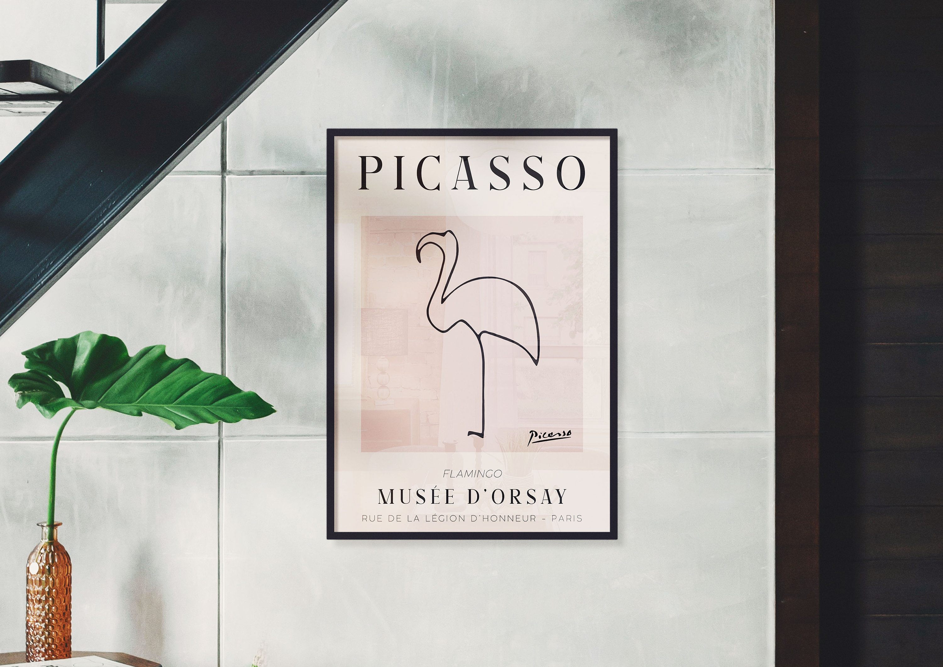 Pablo Picasso Printable Art Picasso Poster, Picasso Wall Art, Flamingo ...