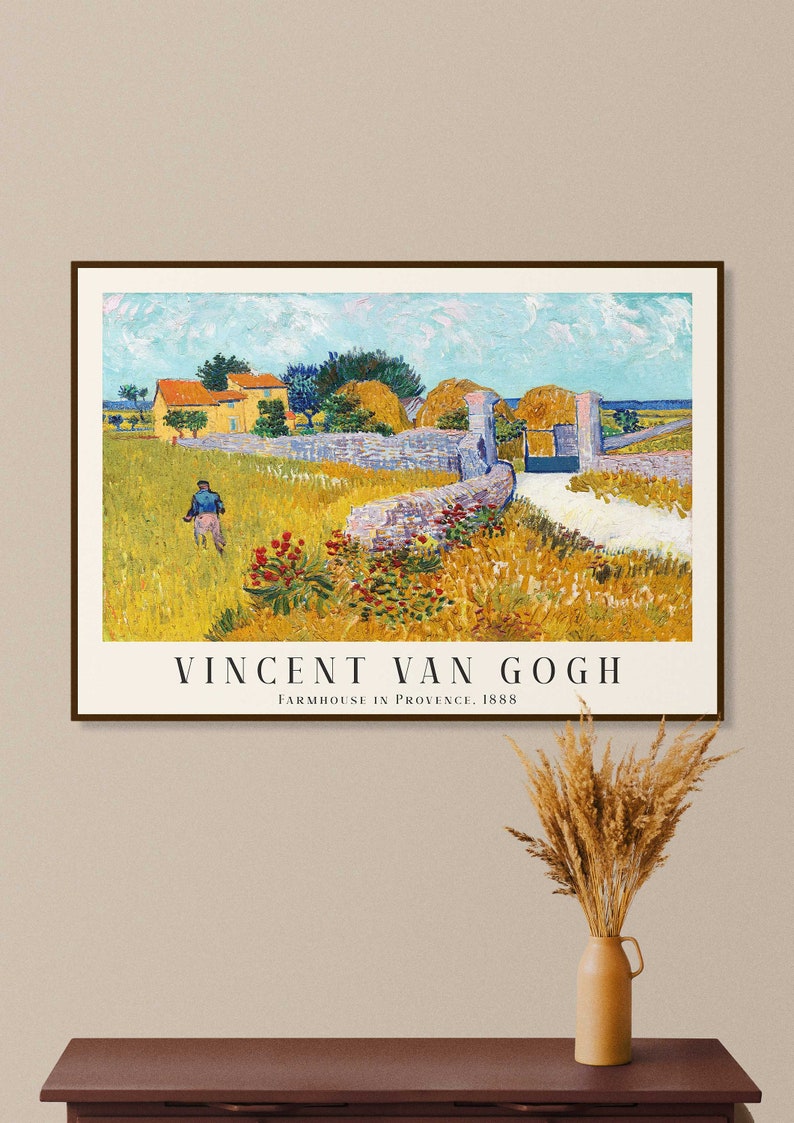 Van Gogh Printable Art - Van Gogh Poster, Van Gogh Wall Art, Farmhouse ...