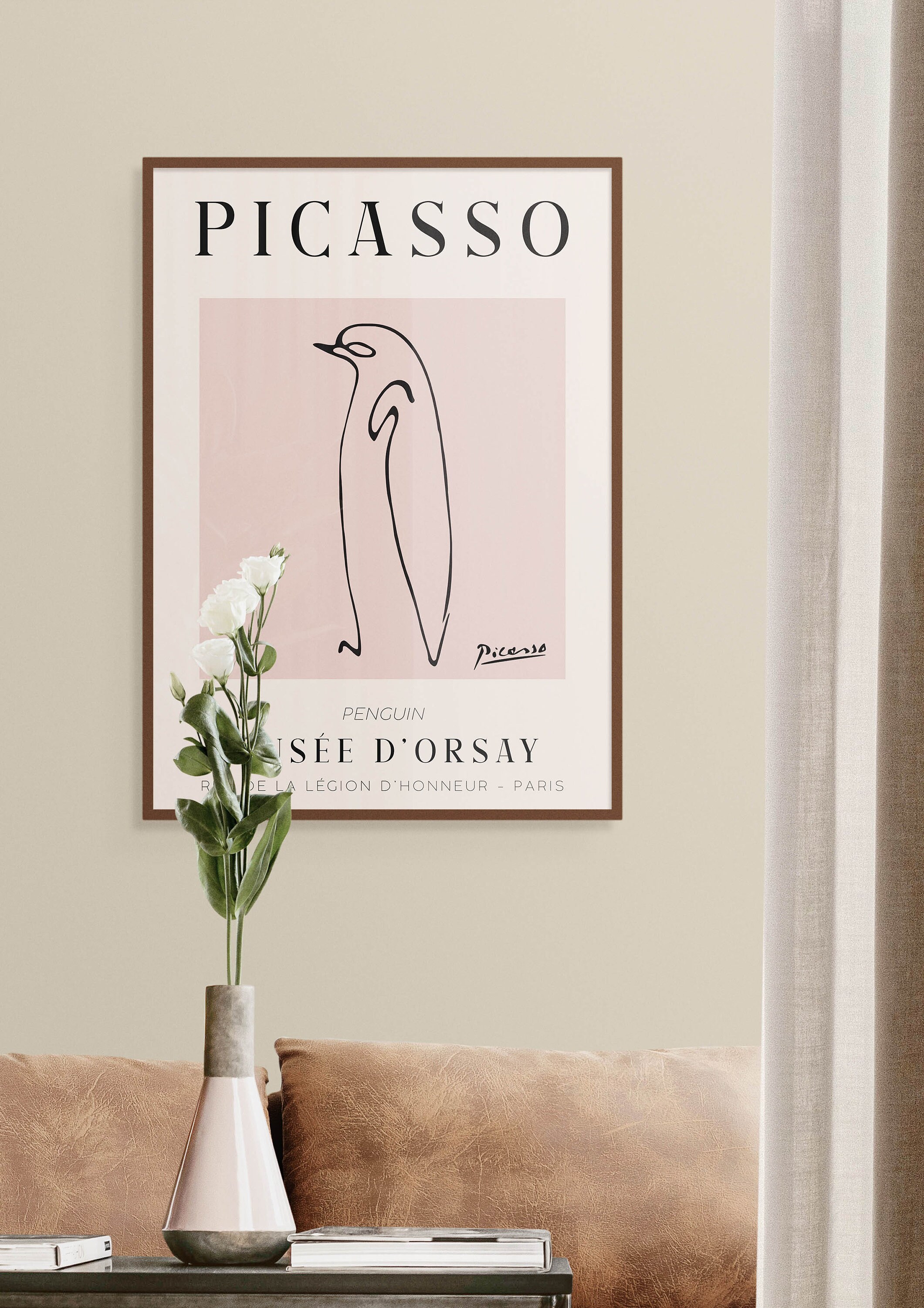 Pablo Picasso Printable Art Picasso Poster, Picasso Wall Art, Penguin ...