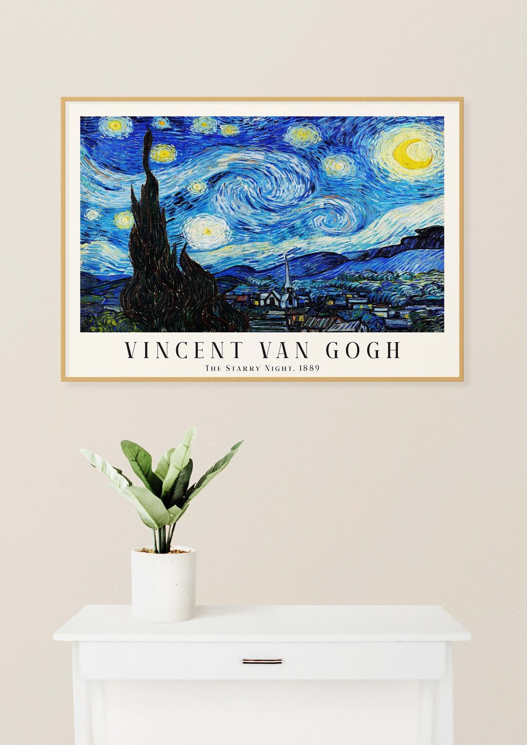 Van Gogh Printable Art - Van Gogh Poster, Van Gogh Wall Art, Starry ...